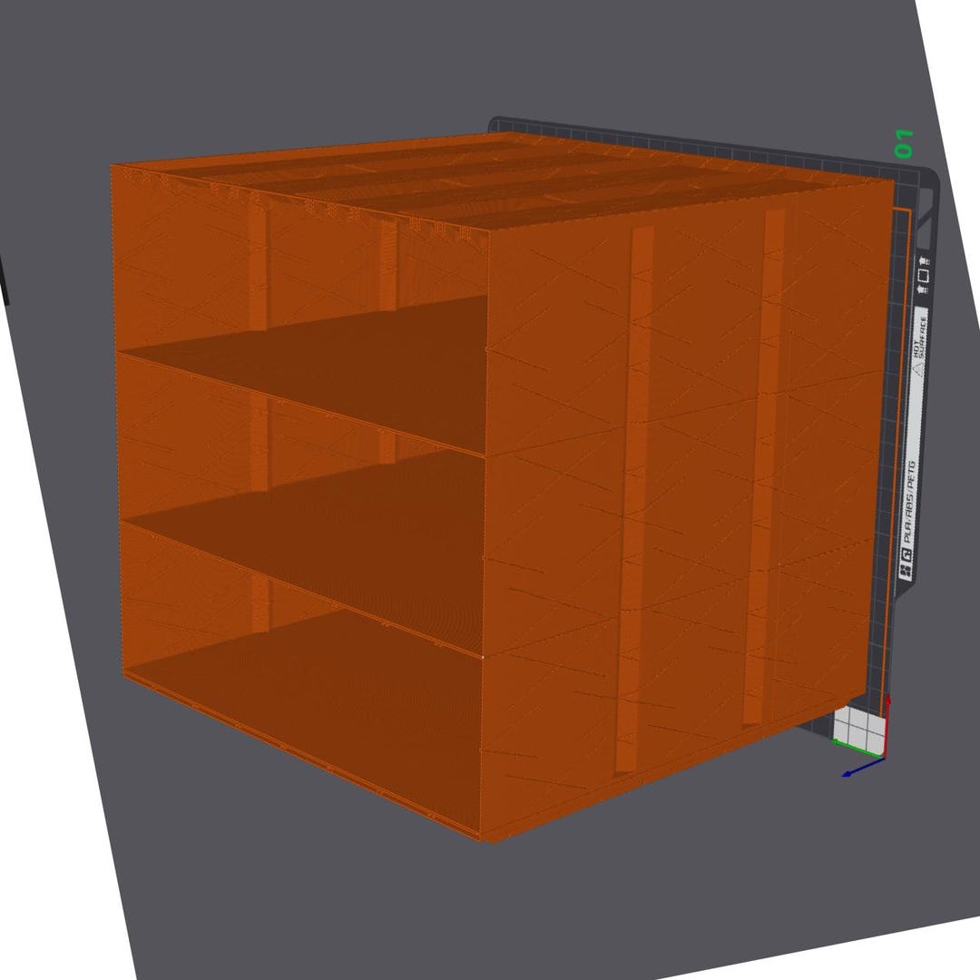 Stackable Cubbies / Shelves - Green Light! 3 Shelf or Single Cubby ...