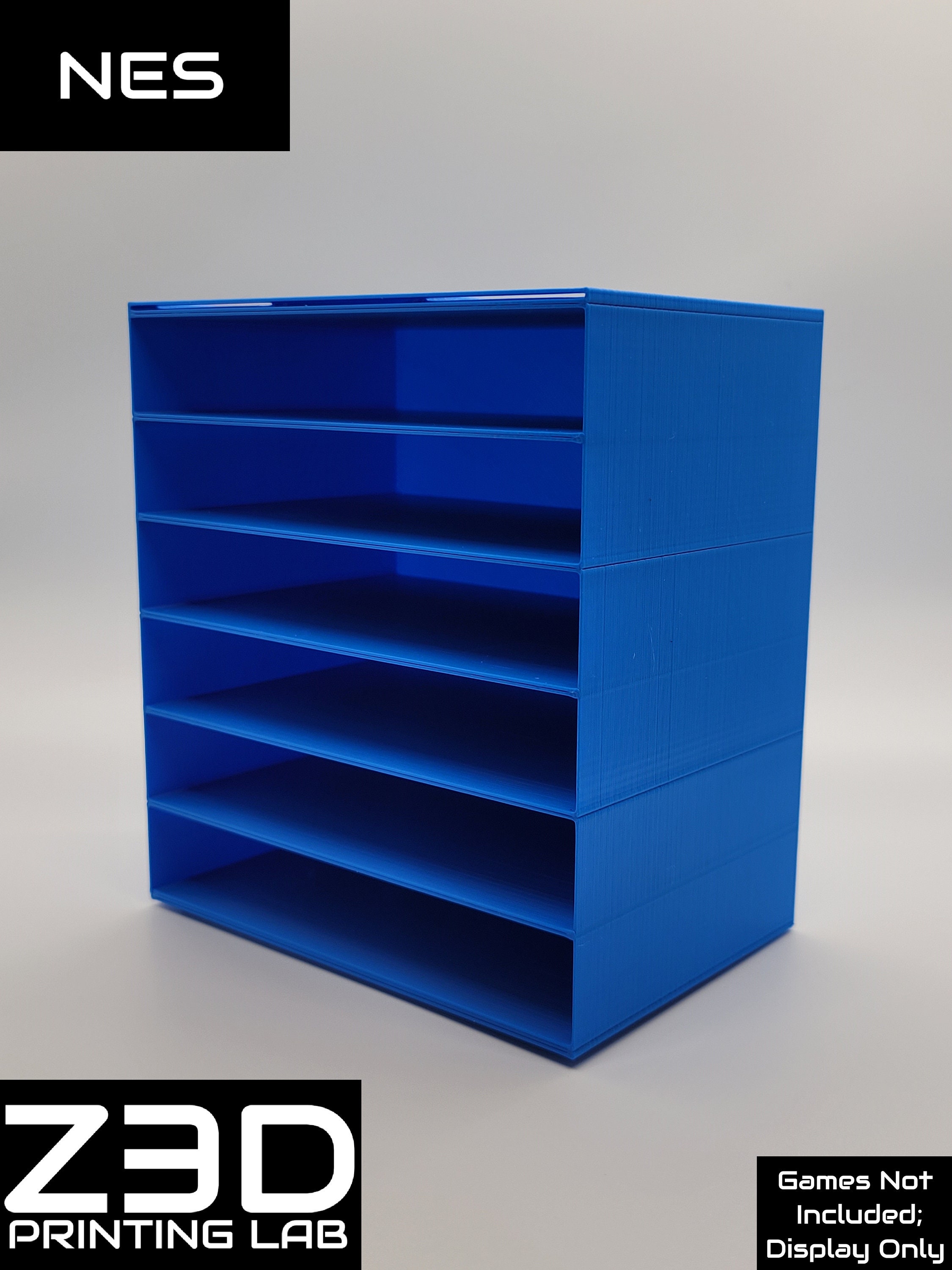 NES Cart Stackers [stack & Play: Nintendo Cartridge Storage, 3D Printed ...