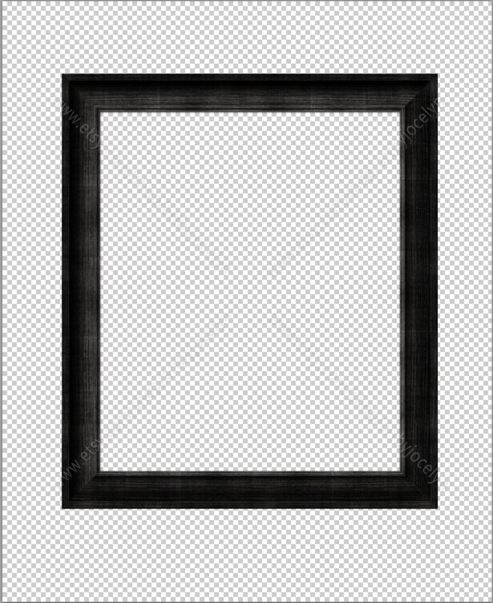 Digital Black Wood Picture Frames Mockup Frame Stock Photo - Etsy