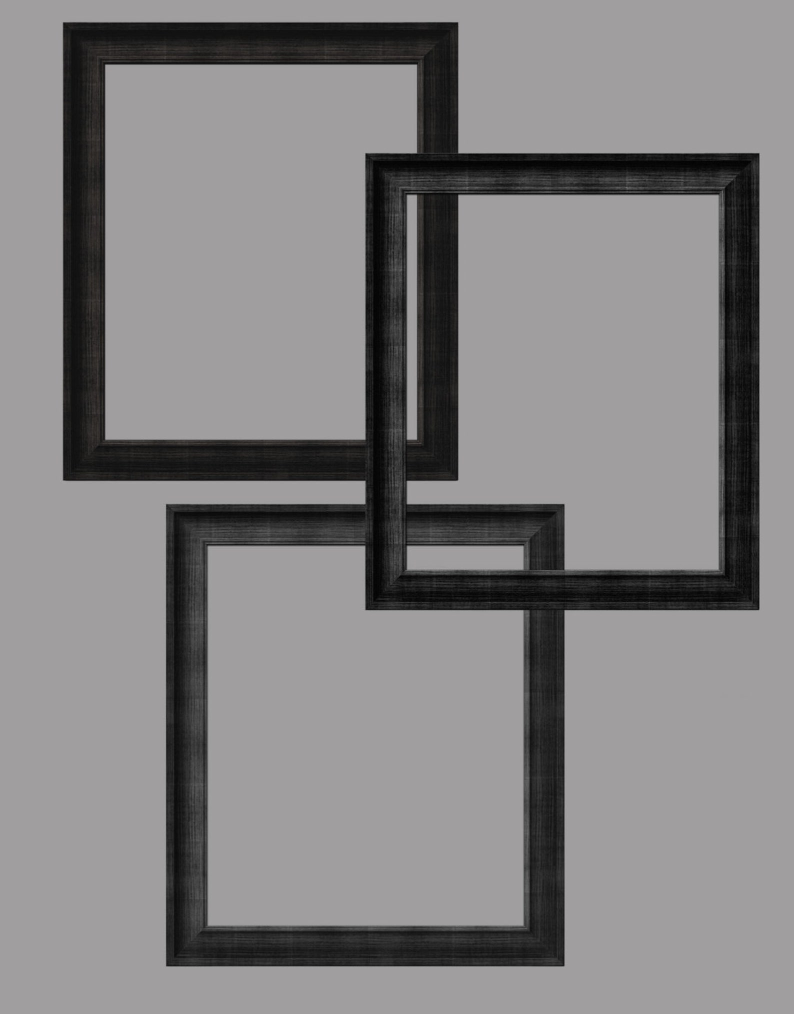 Digital Black Wood Picture Frames Mockup Frame Stock Photo - Etsy