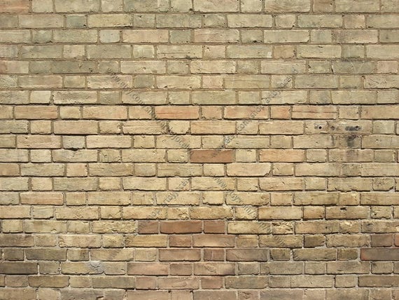 Yellow Brick Texture Seamless