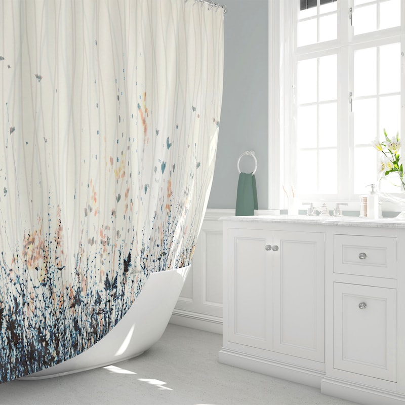 Fabric Shower Curtain - Etsy