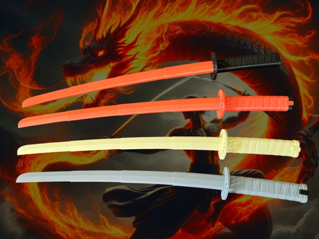 Collapsible Samurai Sword - Etsy