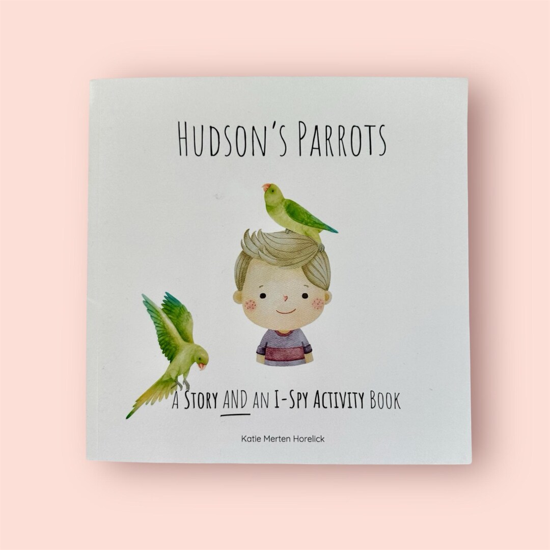 Toddler's I Spy Book: Hudson's Parrots Hidden Picture Activity - Etsy