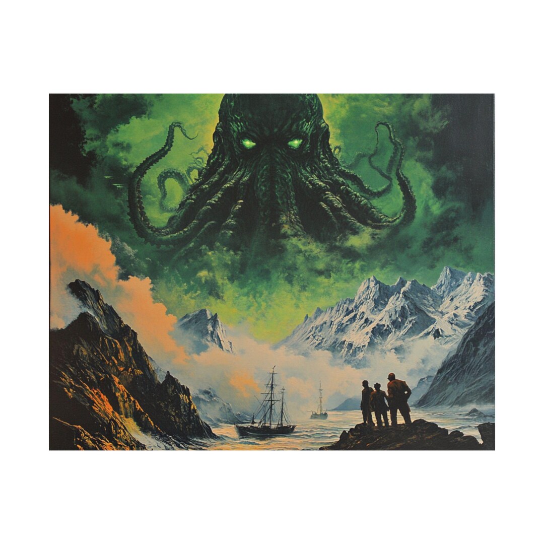 Dread Cthulhu Awakens - Epic Satin Poster - Etsy