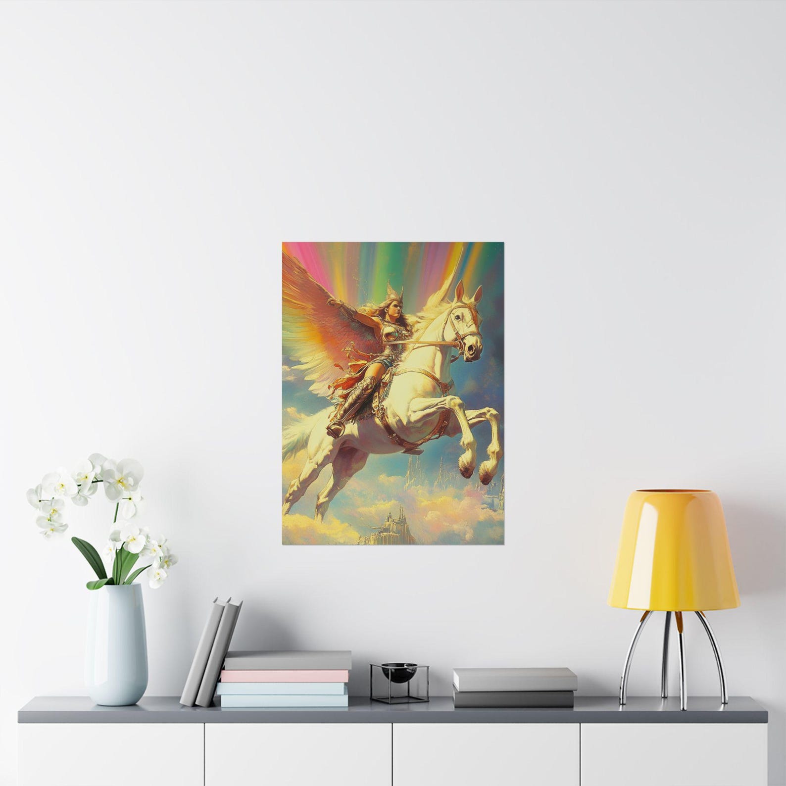 Flight of the Valkyrie - Matte Vertical Poster - Etsy