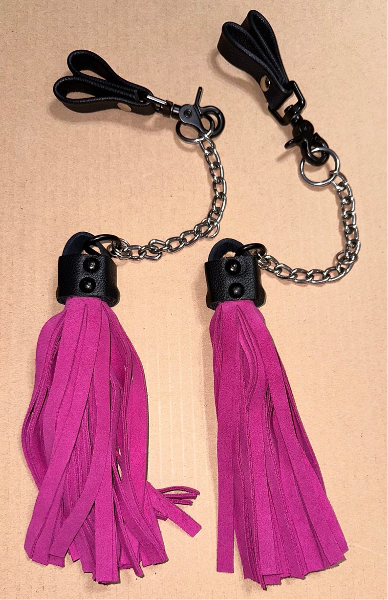 Chain Flogger Glorentine Set W/ Detatchable Finger Loops. - Etsy