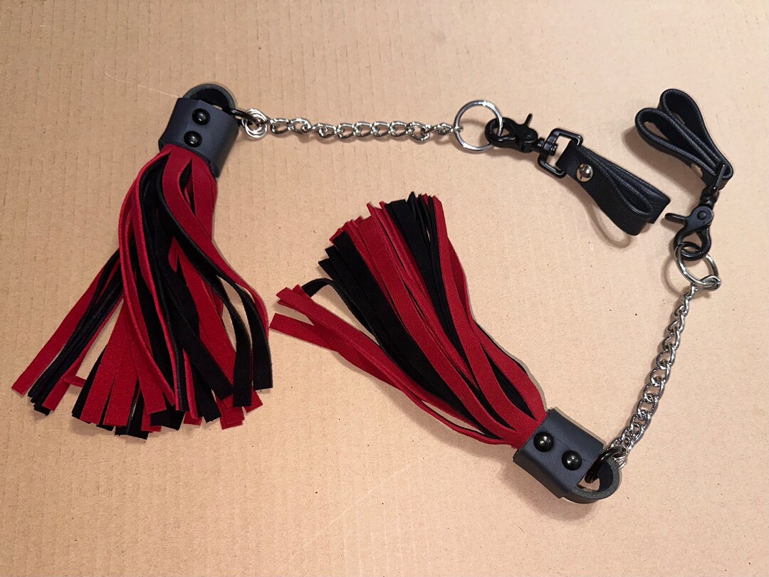 Chain Flogger Glorentine Set W/ Detatchable Finger Loops. - Etsy