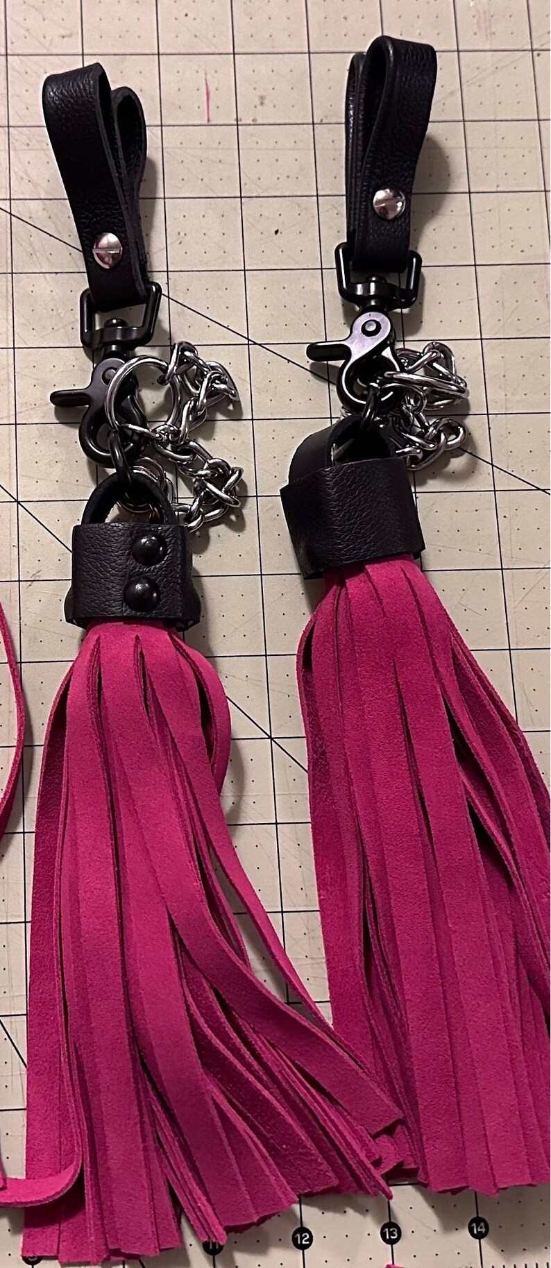 Chain Flogger Glorentine Set W/ Detatchable Finger Loops. - Etsy