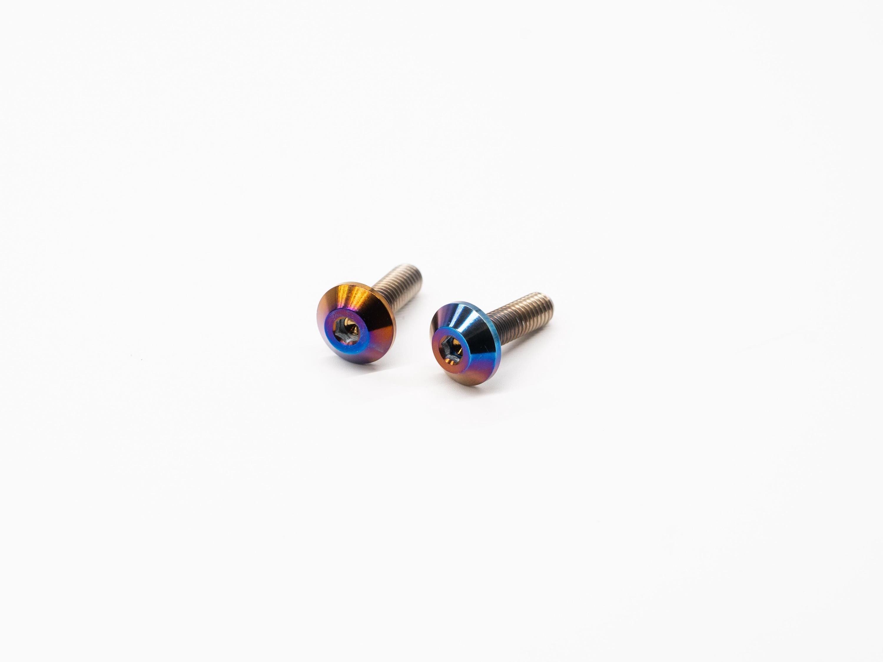 Titanium License Plate Bolts - Etsy