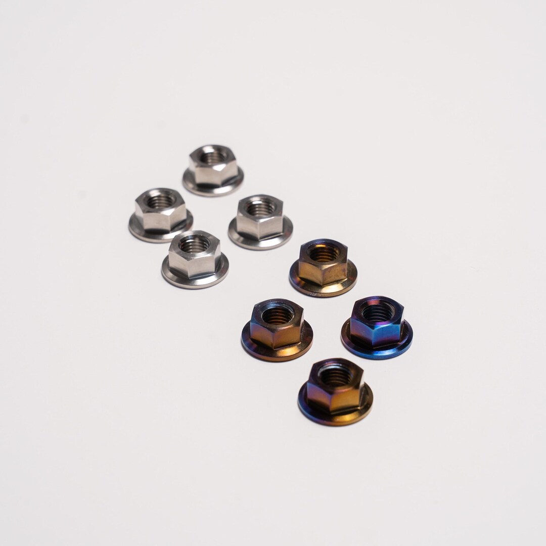Titanium Strut Tower Flange Nut Kit M10x1.5 - Etsy