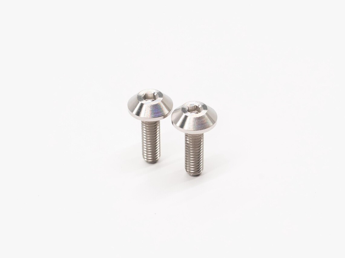 Titanium License Plate Bolts - Etsy