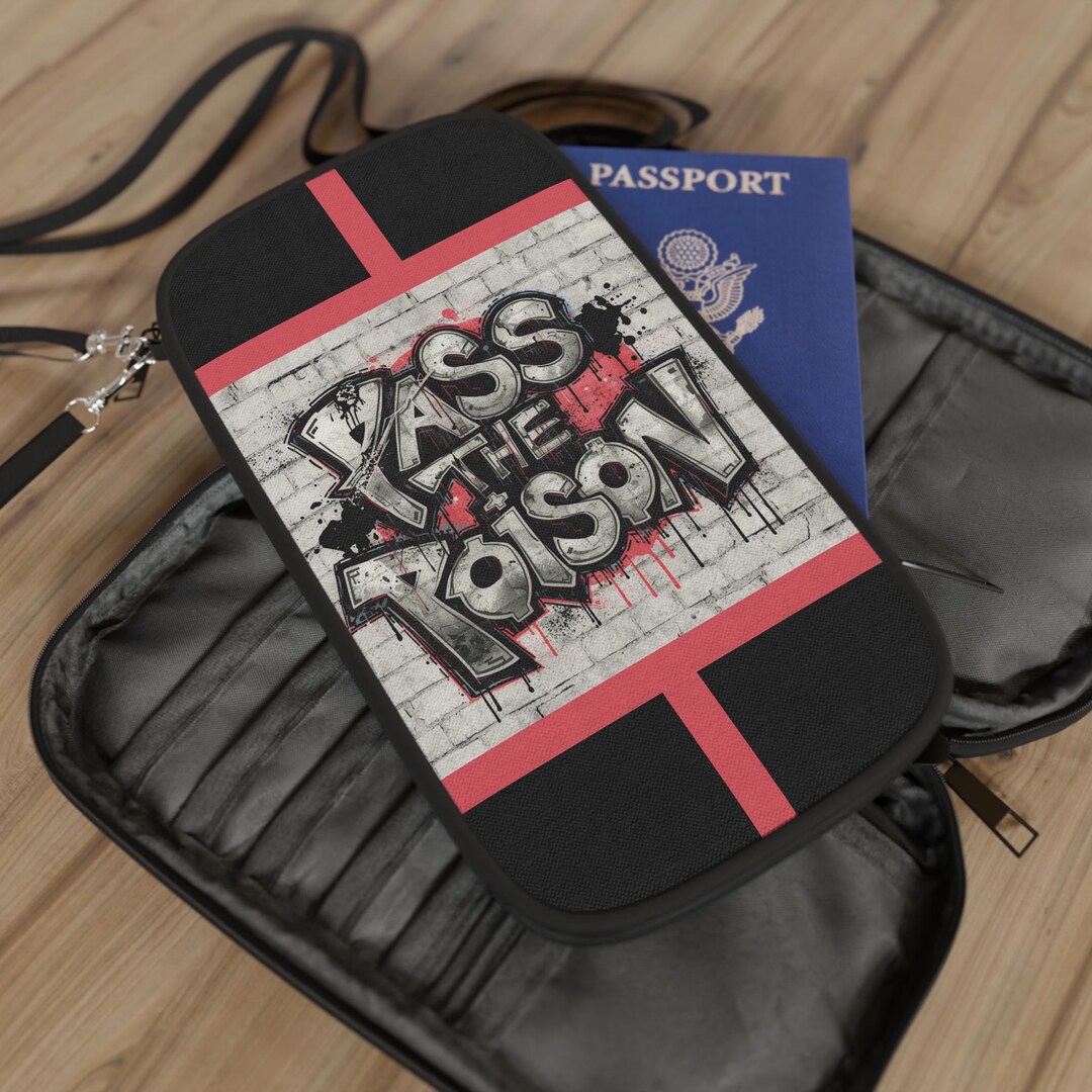 Pass the Poison Passport Wallet, Generation Alpha - Travel Accessory ...