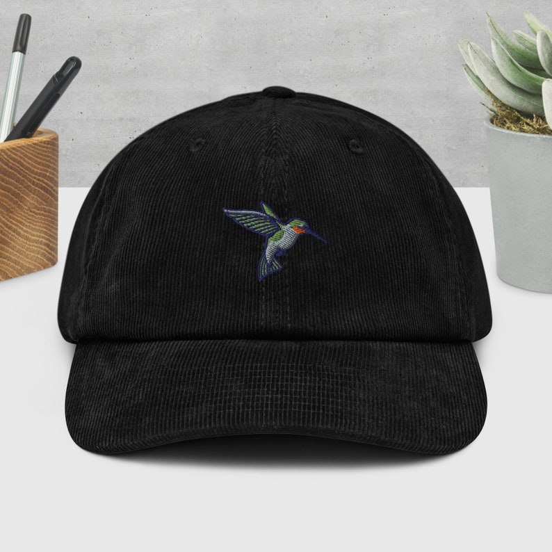 HUMMINGBIRD Hat - Embroidered Men Women Wildlife Bird Cap - Mom Dad ...