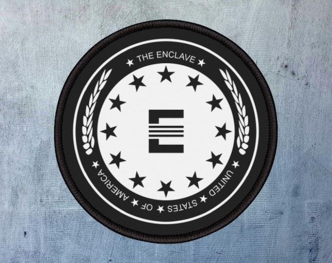 Fallout Enclave Patch, Sew-on and Iron-on, 3.5”x3.5” - Etsy