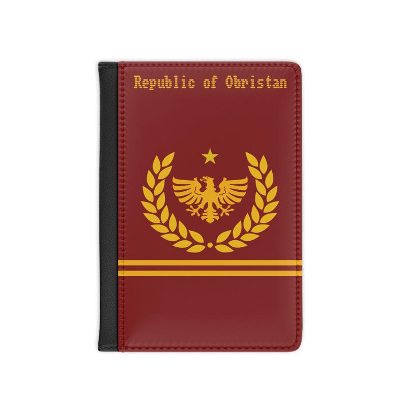 Obristan Passport Cover, Obristan Flag, Papers Please Game, Passport ...