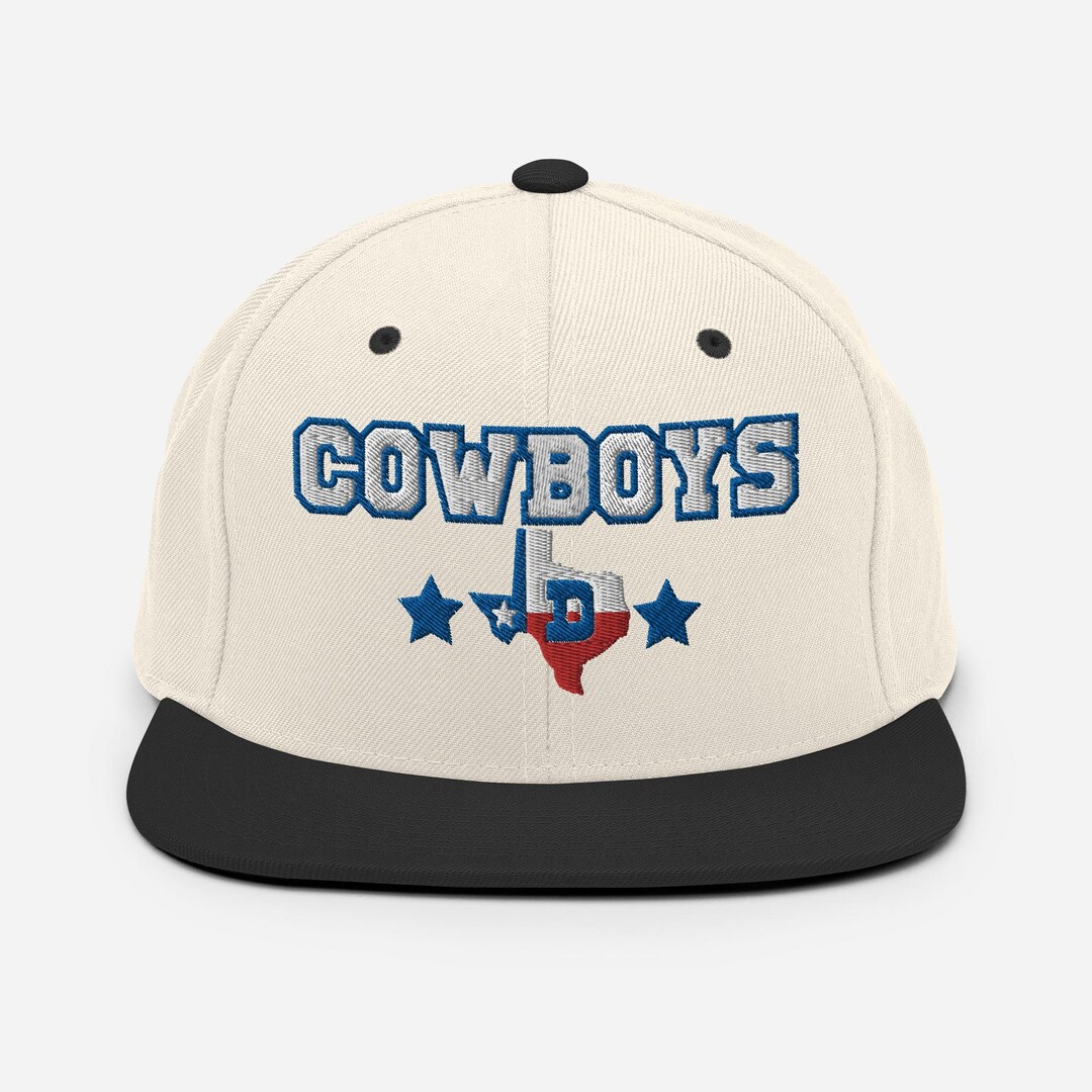 Vintage Style Cowboys Snapback Hat - USA Dallas - Etsy