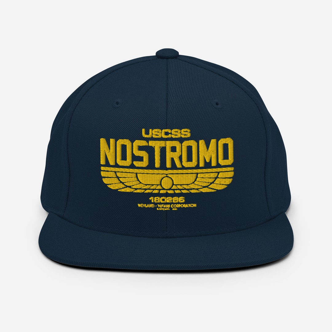 USS Nostromo Hat - Alien Snapback Hat Featuring the Uss Nostromo - Etsy UK