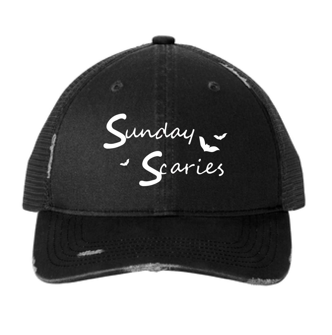 Halloween Hats Spooky Season Gear Sunday Scaries Creep It Real Trick-or ...
