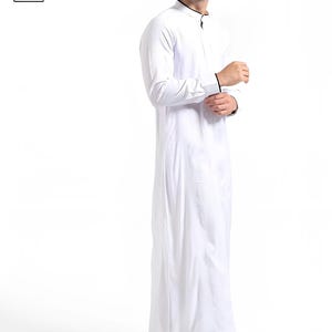 Men's Slim Fit Songket Jubbah Robe: Anti-uv Muslim Prayer Outfit - Etsy