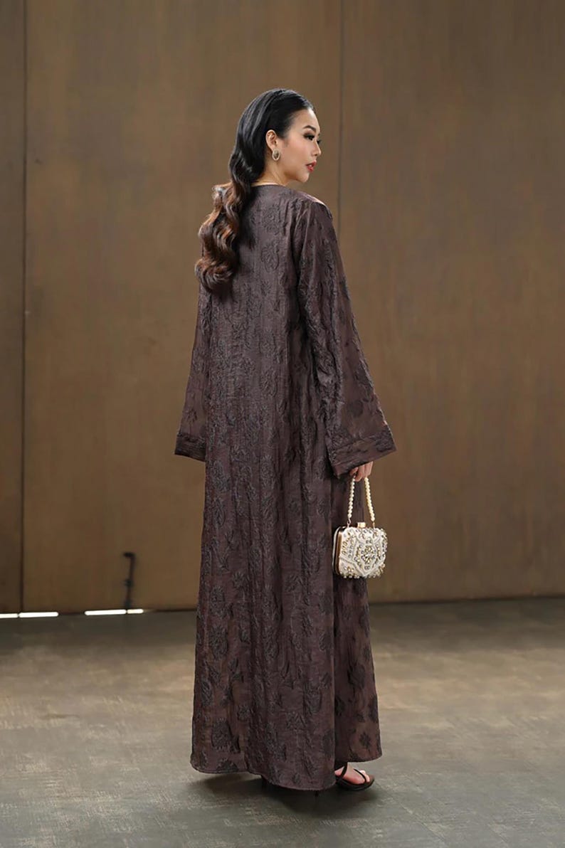 Elegant 3-piece Modest Abaya Set Layered Gown for Special Occasions - Etsy