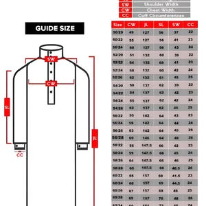 Men's Cotton-polyester Jubba Thobe: Shanghai Collar Islamic Robe - Etsy