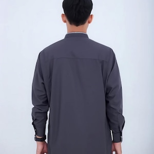 Premium Saudi Men's Jubba Thobe - Sultan Raza Fabric, Elegant Eid ...