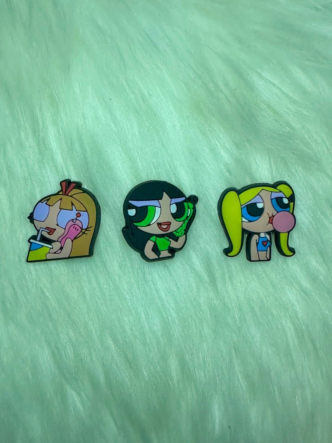 Powerpuff Girls Croc Charms Set - Etsy