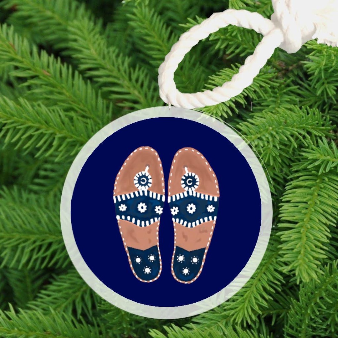 Christmas Ornament - Palm Beach Sandals - Etsy