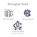 Pearl Monogram Jewelry, Pearl Monogram Necklace, Pearl Monogram ...