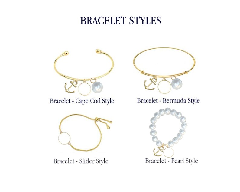 Monogram Necklace, Kelly Green Monogram Jewelry, Monogram Bracelet ...