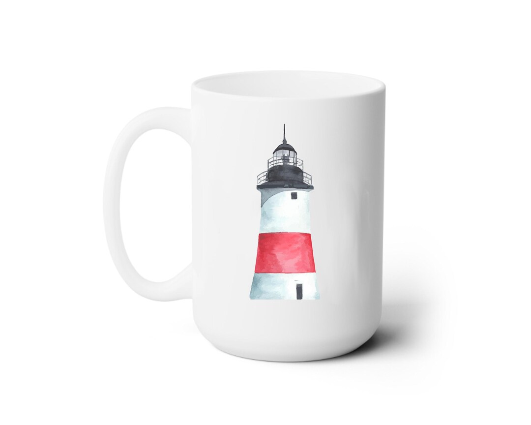 Lighthouse Mug - Etsy