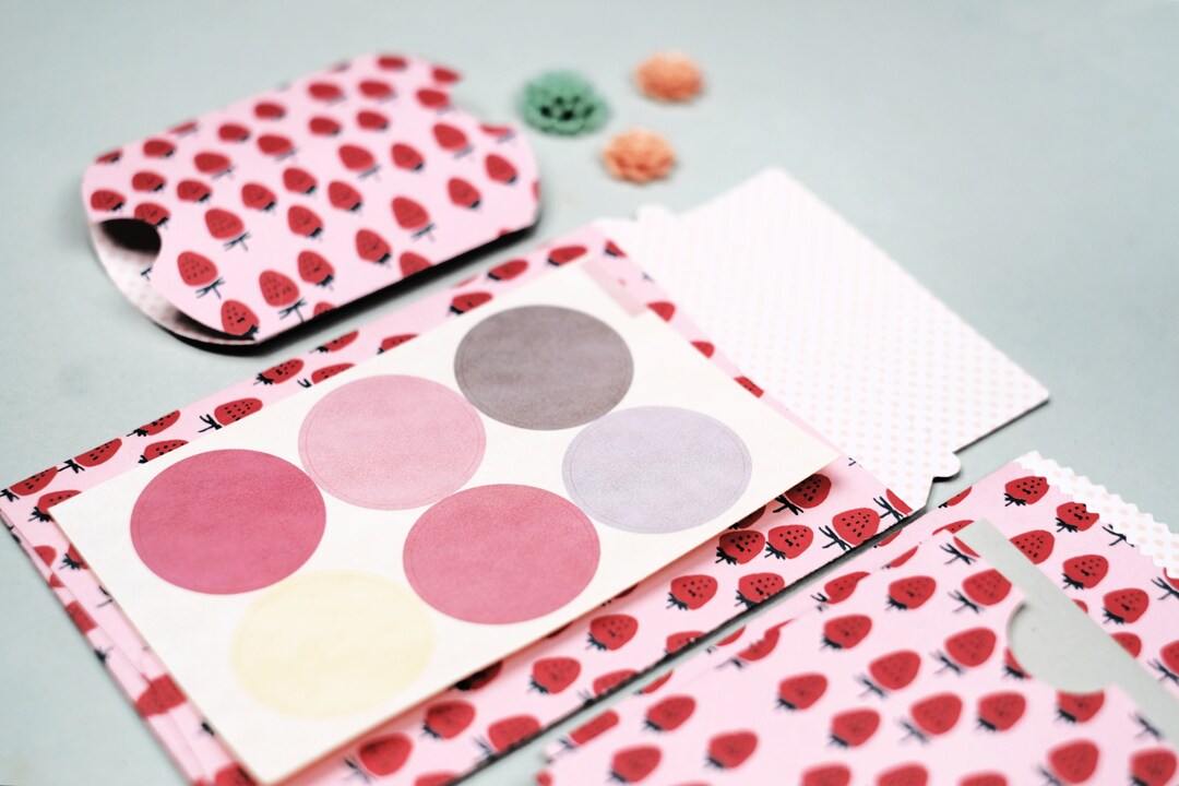 Strawberry Print Envelope Mix: 5 Sizes for Party Favors, Gifts ...