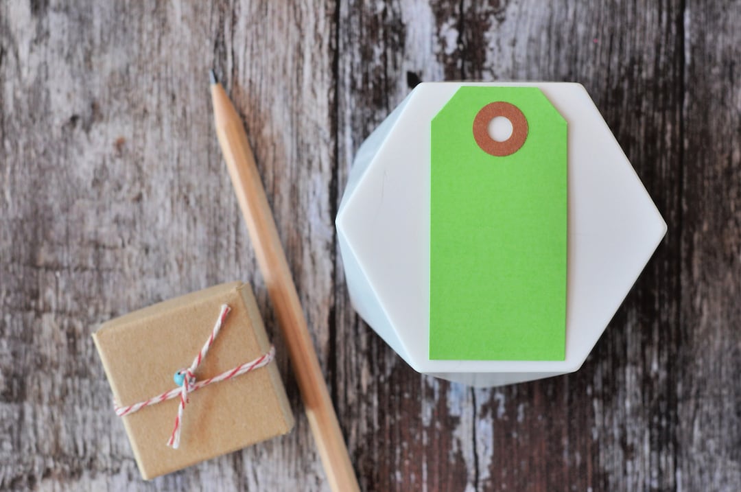 LAST Spring Green Blank Parcel Tags: DIY Craft & Gift Tags (70x 35mm ...