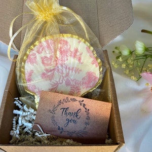 Coquette Bow Scallop Shell Ring Dish Jewelry Holder Bridesmaids Gift ...