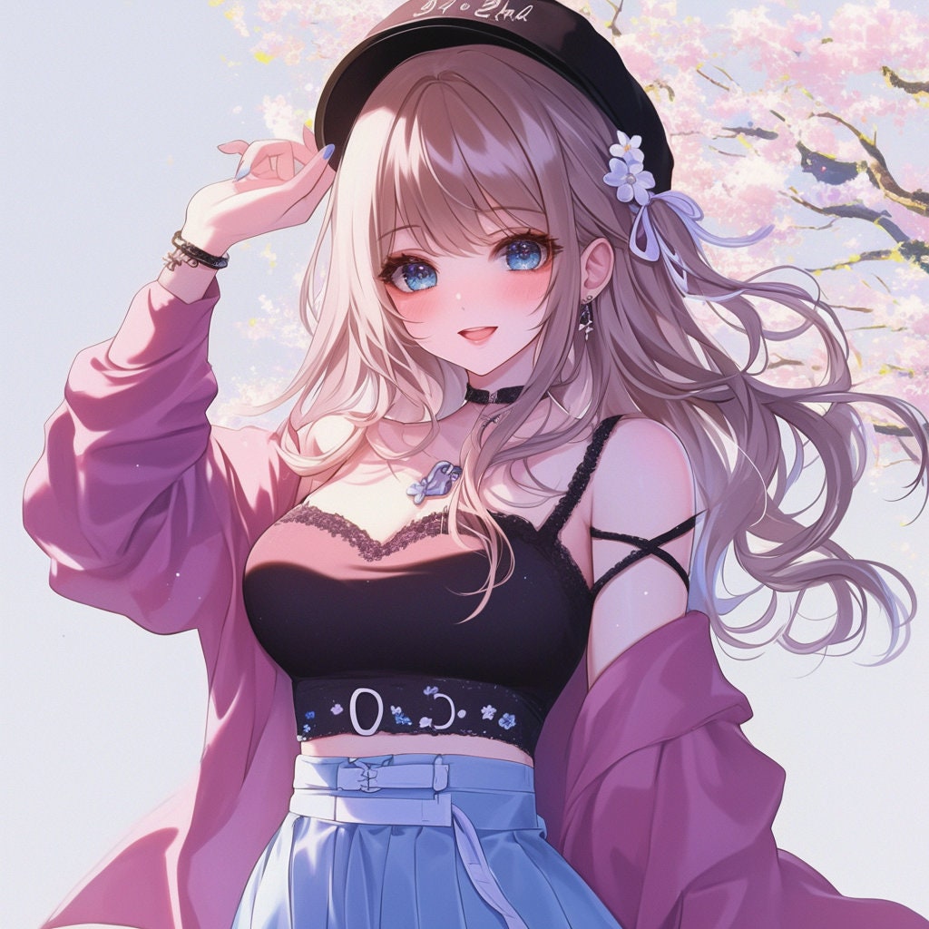 Custom Character Anime Commission Design for Twitch Anime Profile Anime ...