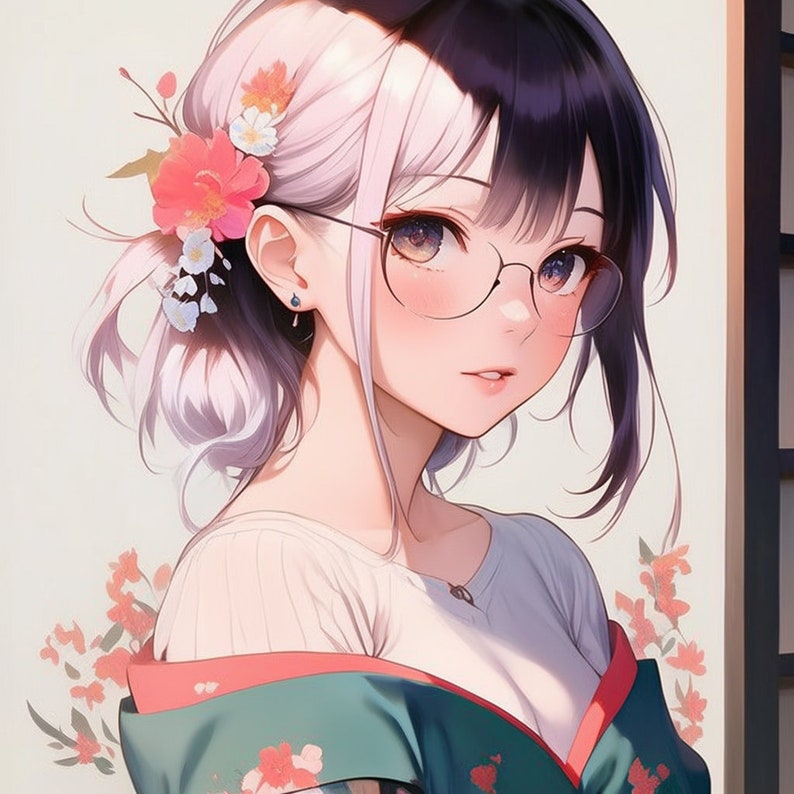 Custom Character Anime Commission Design for Twitch Anime Profile Anime ...