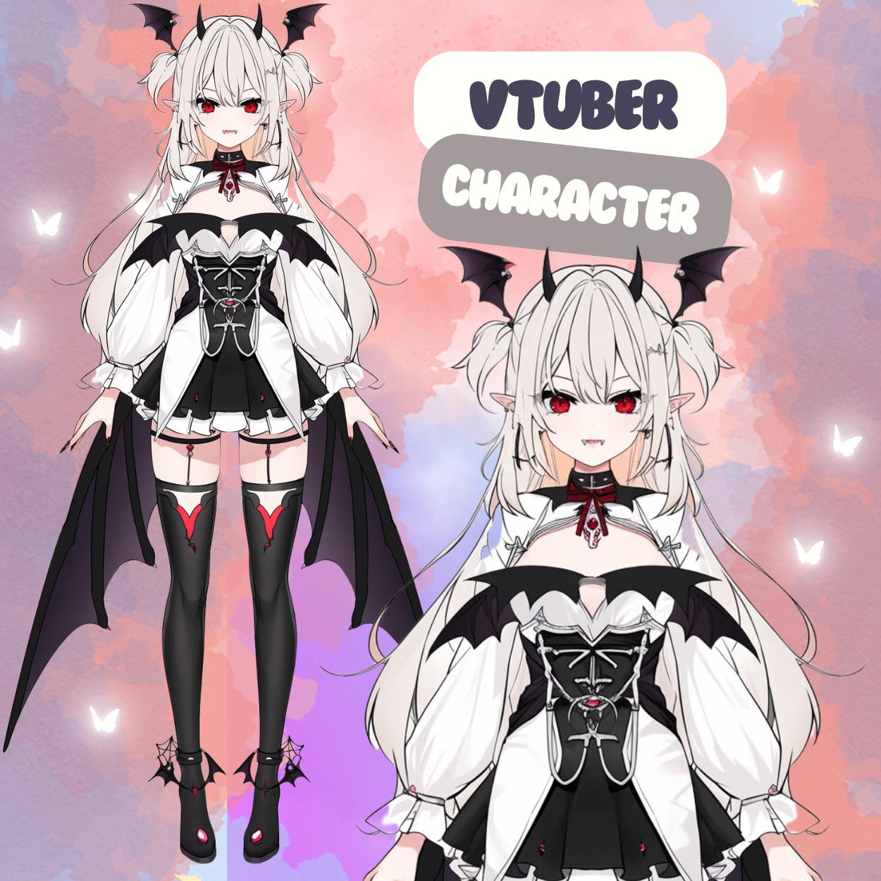 Modelo Vtuber personalizado Live2D / Avatar Vtuber / Comisión Vtuber de diseño / Comisión Live2d ...