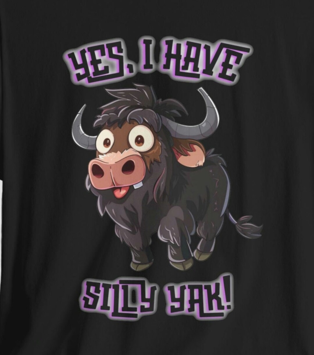 Yes, I Have Silly Yak, Celiac Cotton Unisex Jersey Tee Shirt, Puns ...