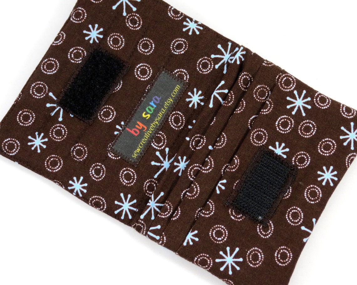 Mini Wallet Stars and Circles with Credit Card Slots and | Etsy