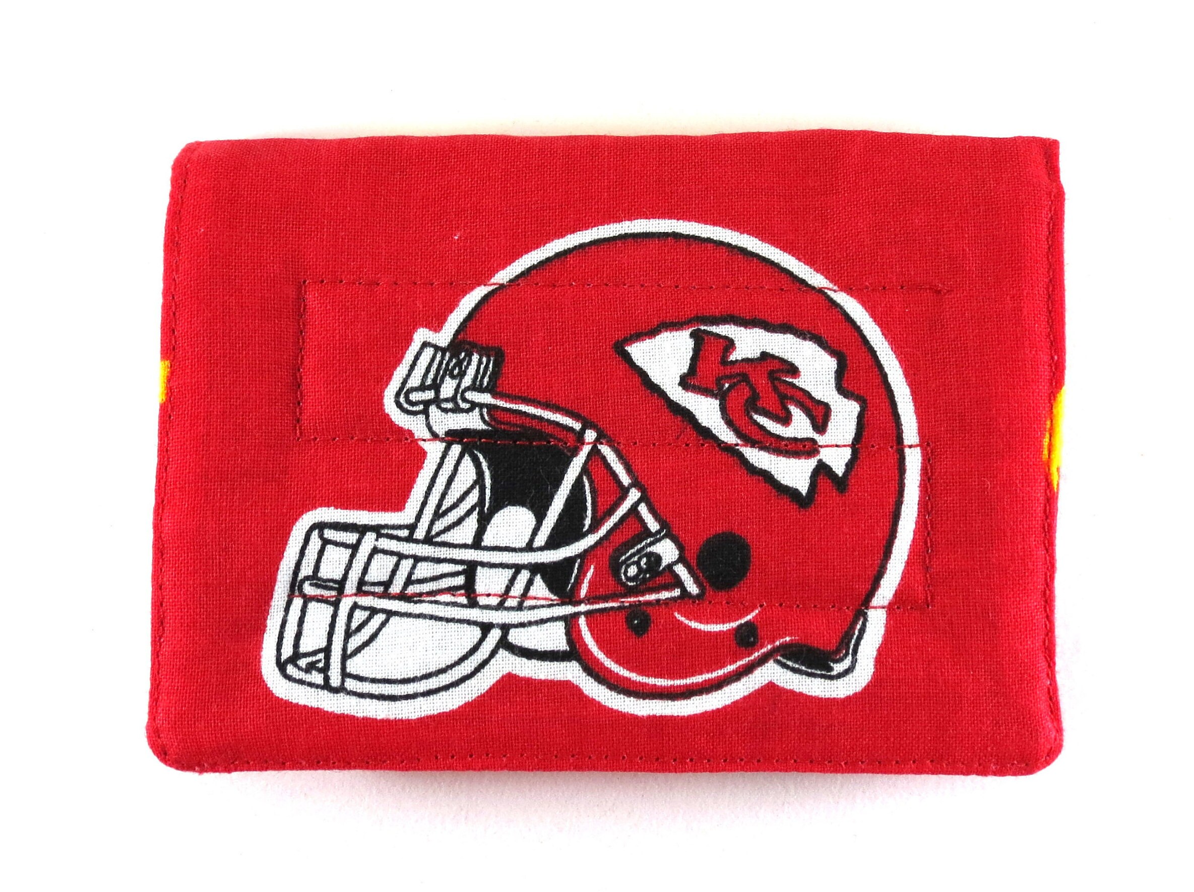 RFID Mini Wallet KC Chiefs / Kansas City Chiefs with Credit Card Slots ...