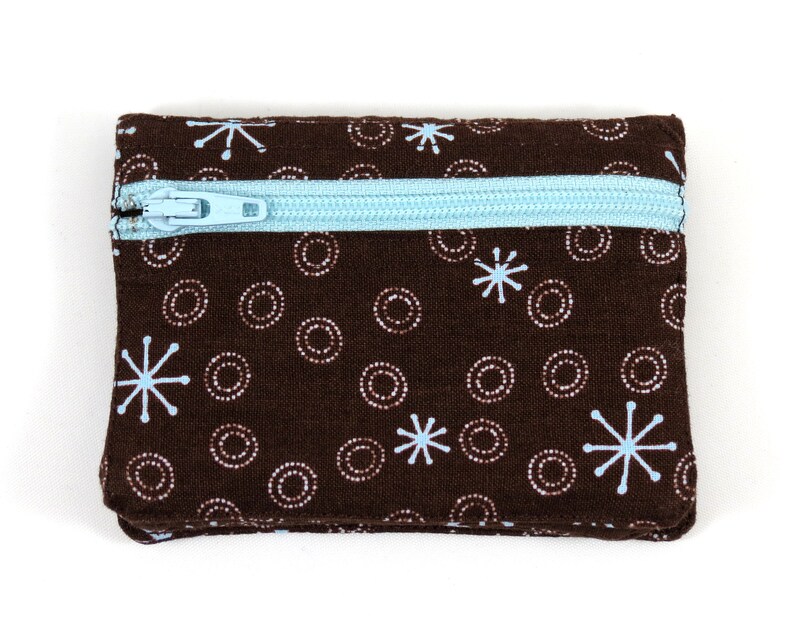 Mini Wallet Stars and Circles with Credit Card Slots and - Etsy