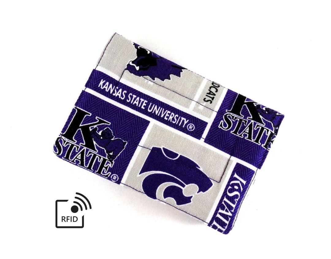 RFID Mini Wallet K-state / Kansas State University / KSU - Etsy