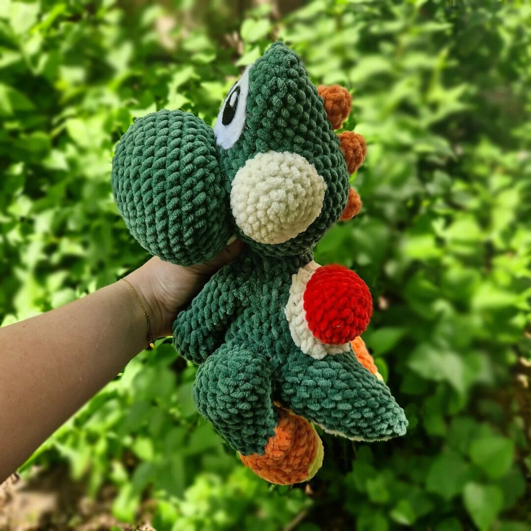 AMIGURUMI PATTERN Yoshi Crochet Pattern Crochet Tutorial for ...