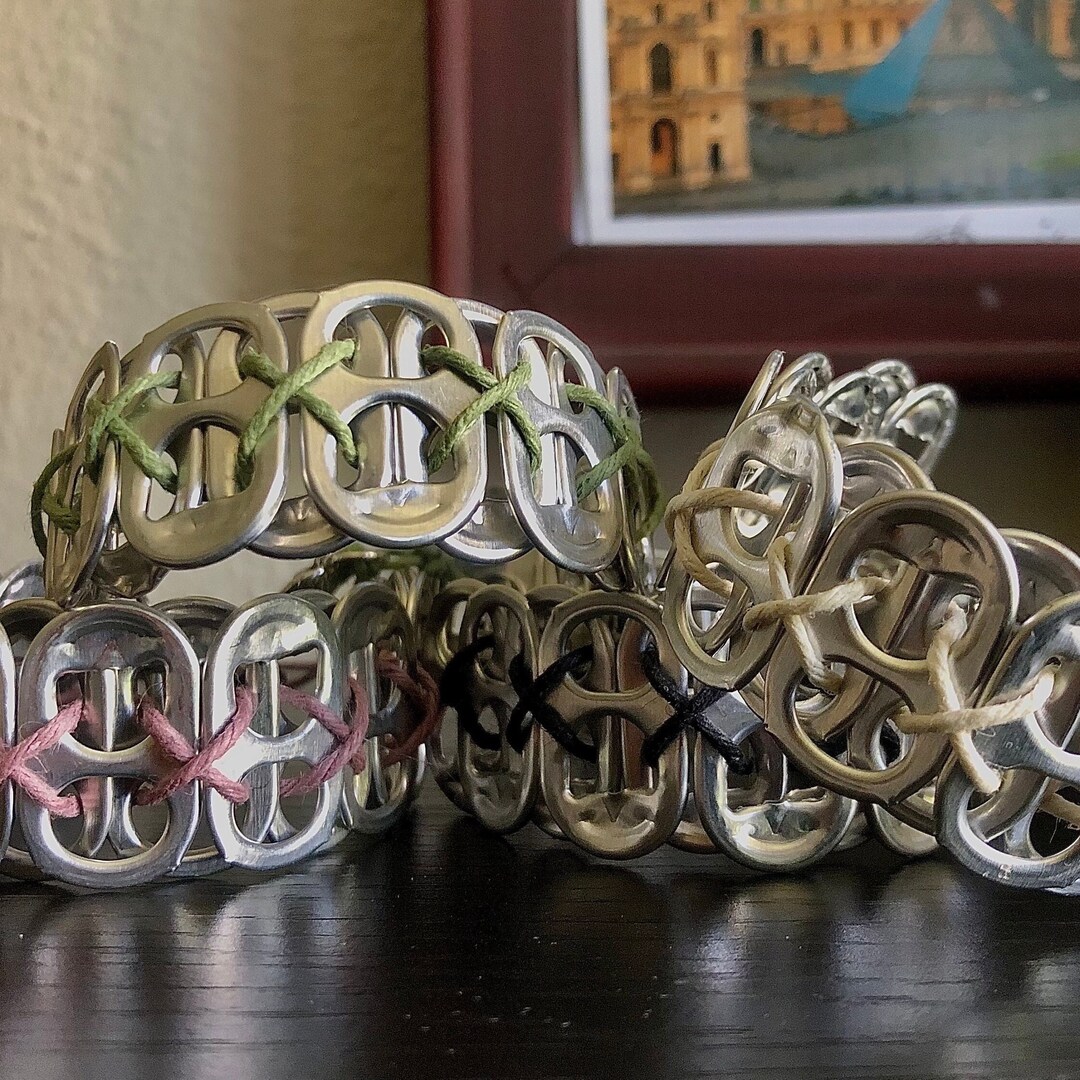 Pop Tab Bracelets Artsy Bracelets Friendship Bracelet for Friends Gift ...