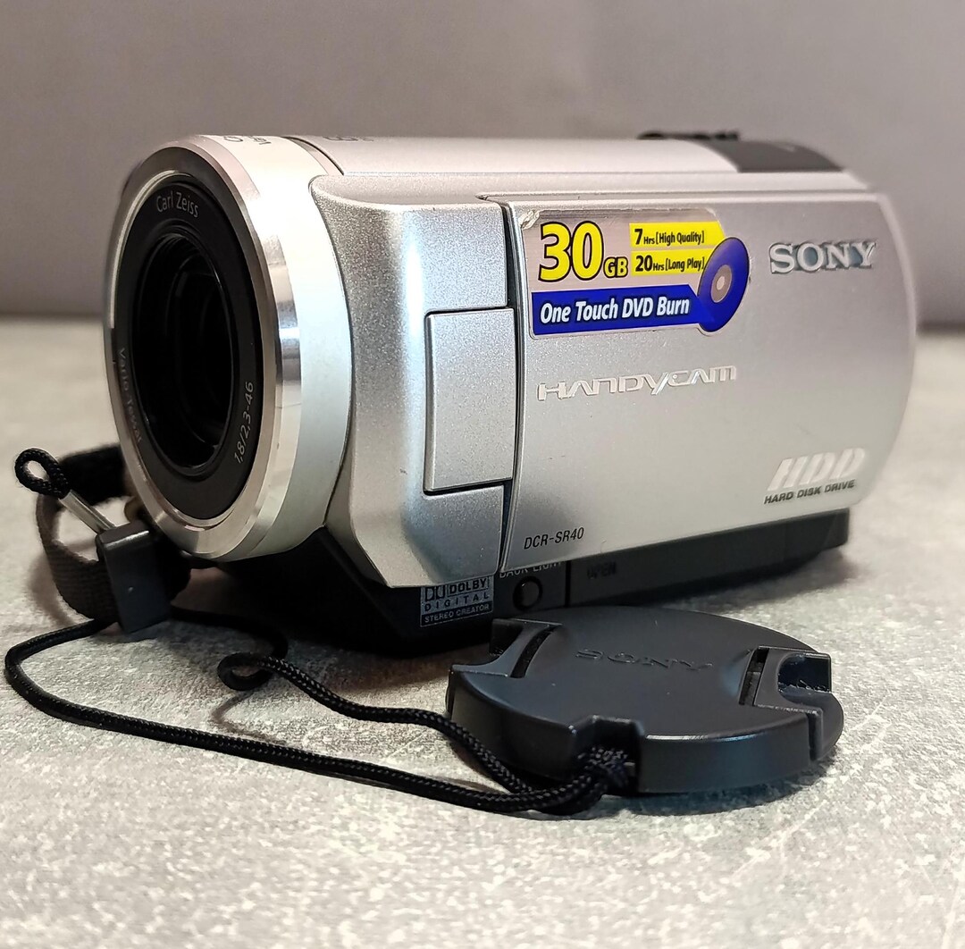 Sony Handycam DCR-SR40 Digital Video Camera Recording HDD 30 GB ...