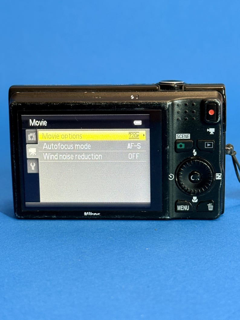 Nikon Coolpix S6200 16MP Black / Digital Camera Compact / Nikon Cameras ...