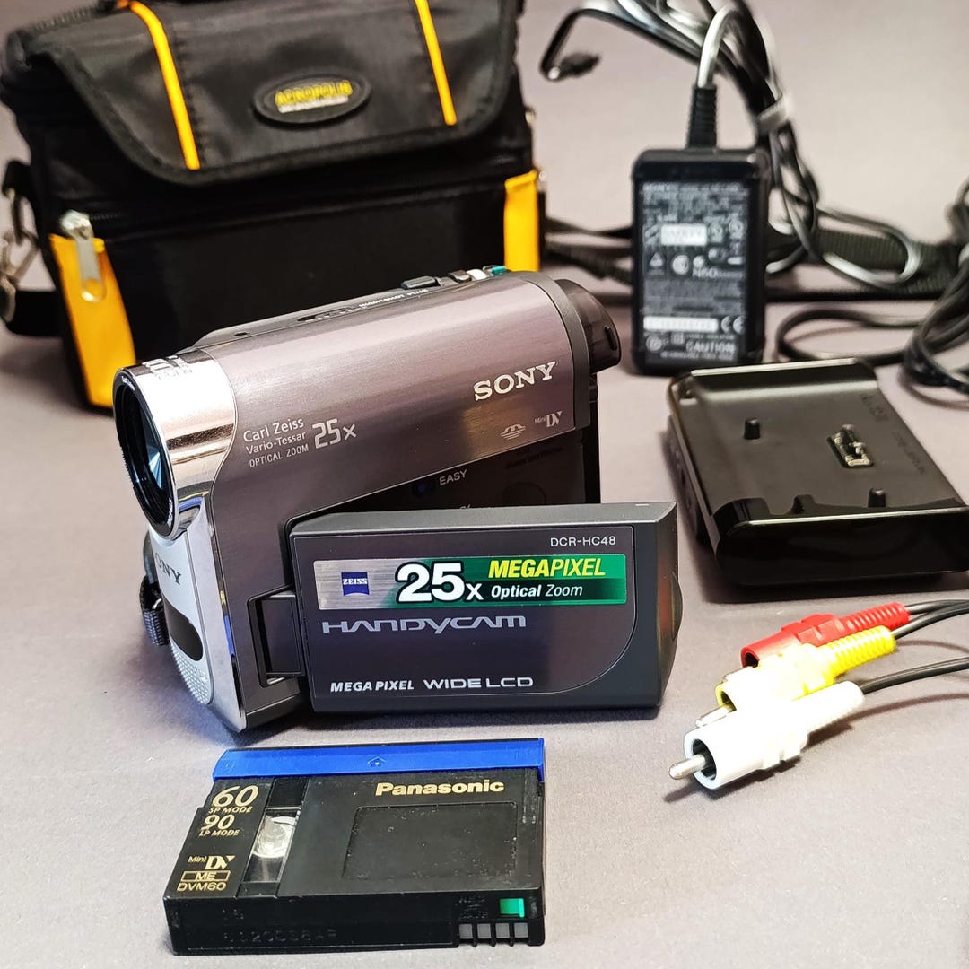 Sony Handycam DCR-HC48E Minidv Camera Digital Video Recorder ...