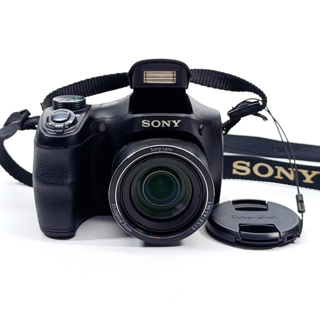 Sony Cybershot DSC-H100 16.1 MP Digital Camera - SD Card 32 Gb - Tested ...