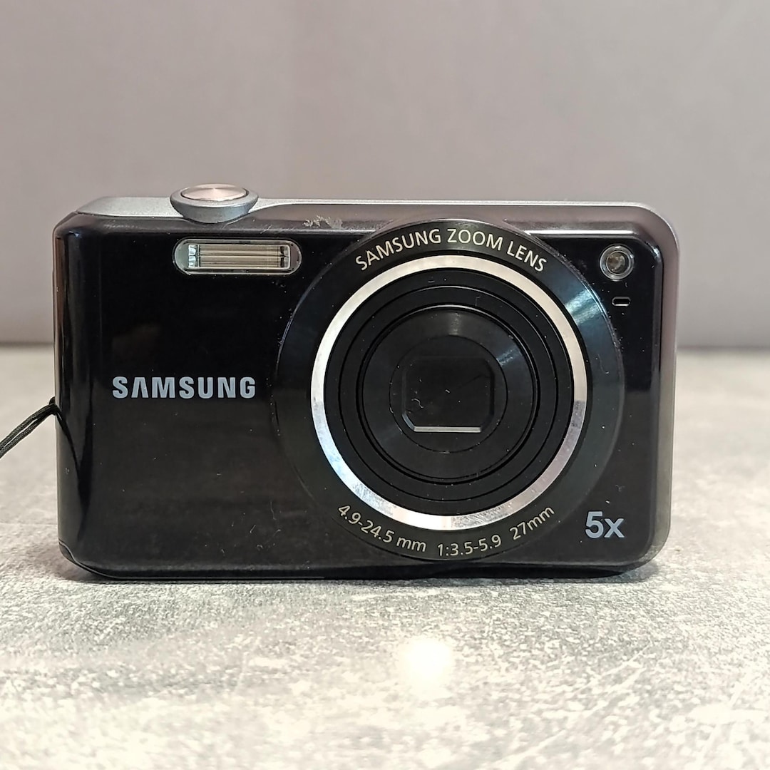 Samsung ES65 Compact Digital Camera 10.2 MP Black Tested Full Box ...
